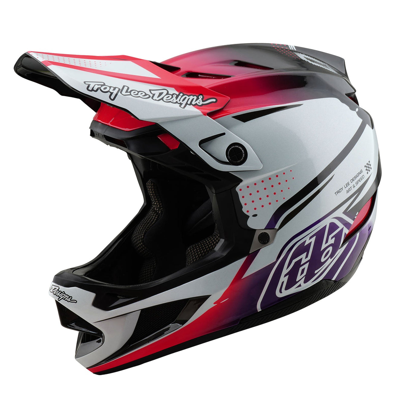 D4 Carbon Helmet W/MIPS Drip White – Troy Lee Designs UK