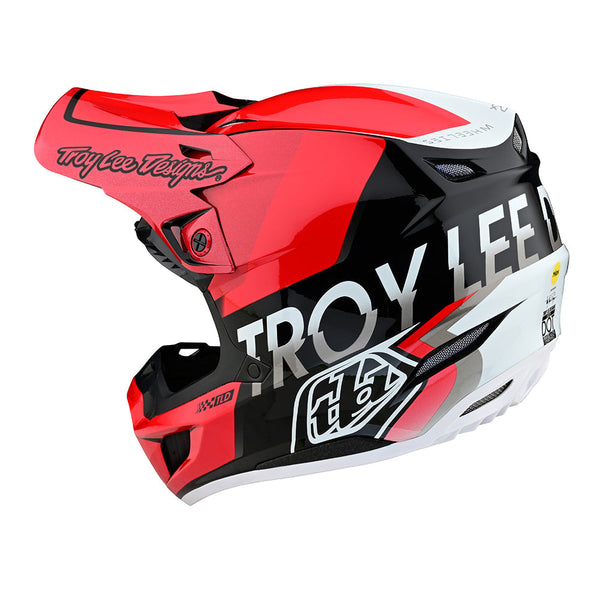 Se5 Composite Helmet W/Mips Qualifier Red / Black – Troy Lee Designs UK
