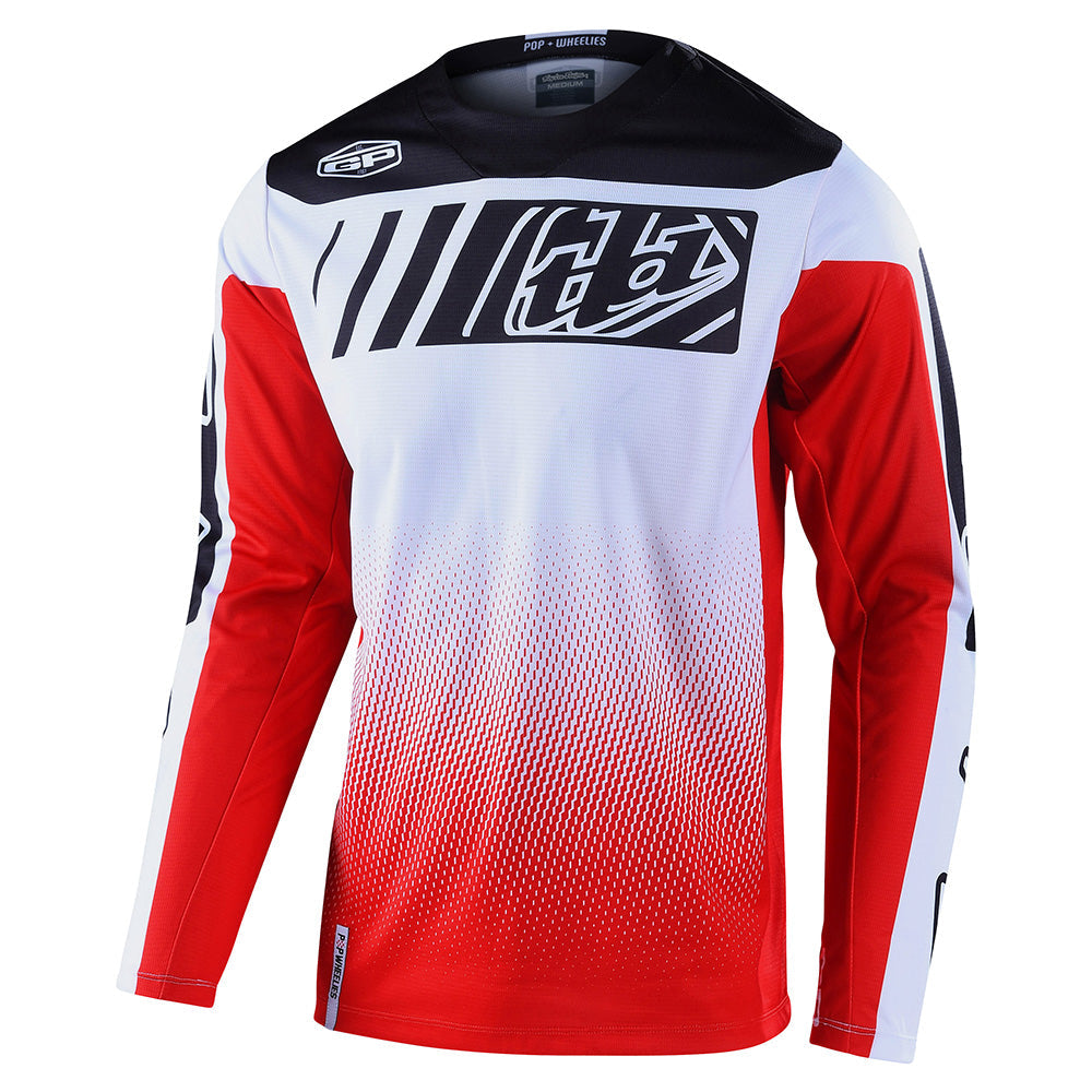 Gp Long Sleeve Jersey Icon Red – Troy Lee Designs UK